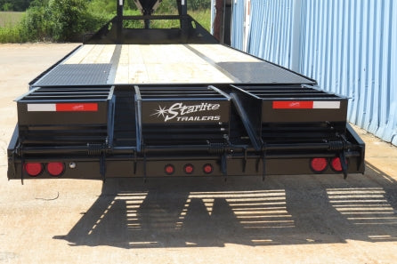 102" Wide Tandem Dual Low Pro Flatbed Starlite Trailer – Frye Farm Trailers